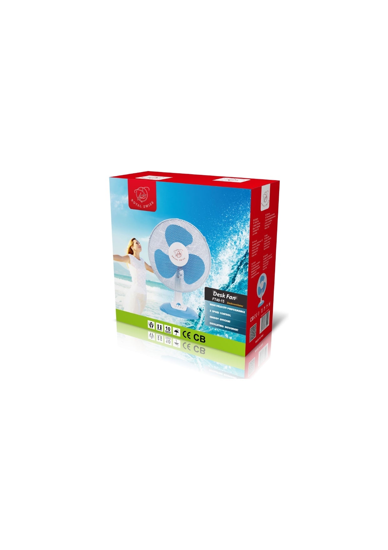 Plastic Table Fan – Royal Swiss